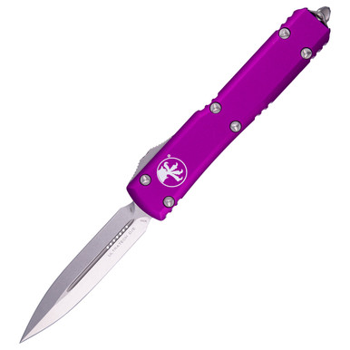 Microtech Ultratech Double Edge | Violet | Auto Knife