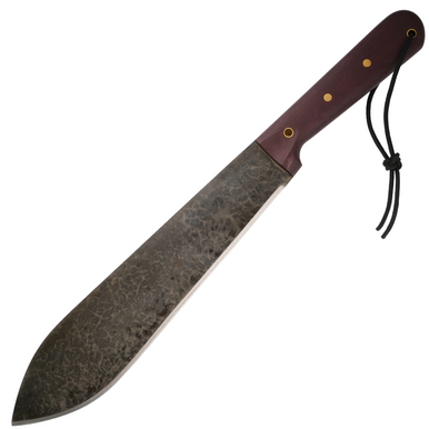 LT Wright Knives Overland Machete Double Red Micarta / 1075