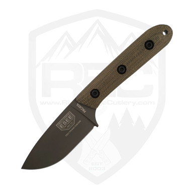 ESEE Pacaya 3" Fixed Blade Knife with Kydex Sheath