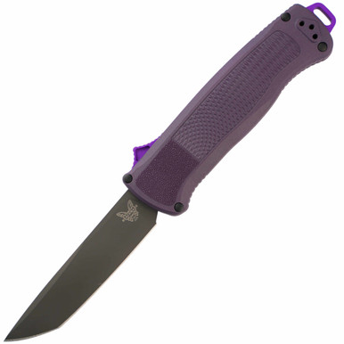 Benchmade Shootout Auto Knife | Dark Purple, Cru-Wear
