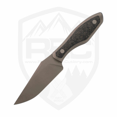 Black Bird Blades Grackle Fixed Blade Titanium, MagnaCut