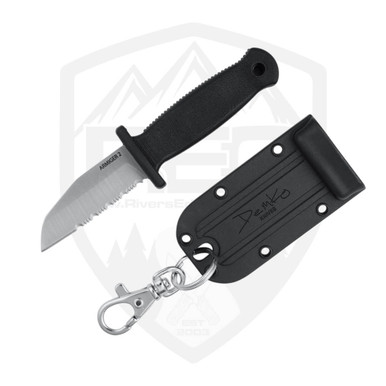 Demko Armiger 2 | Fixed Blade Serrated Shark Foot