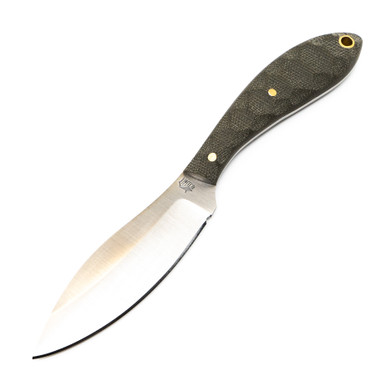 LT Wright Small Northern Hunter AEB-L High Saber Green Mountain Micarta