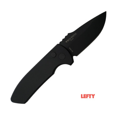 Pro-Tech SBR LEFTY Black Aluminum / Black DLC S35VN - LG403-LH