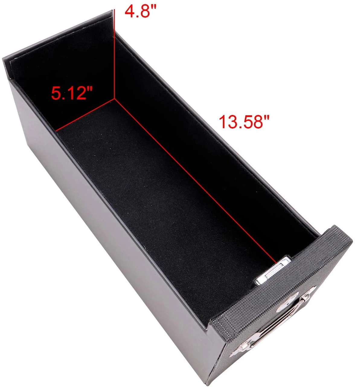 CD File Cabinet - 4 Drawer - Black - Holds 660 CDs - Vaultz - VZ01049