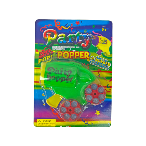 PARTY POPPER GUN 6 SHOTS 1/1 - RKM Fireworks Co.