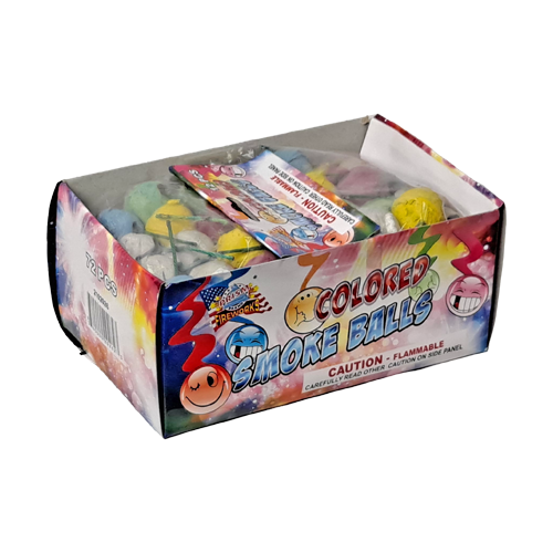 COLOR SMOKE BALLS CLAY 12/6