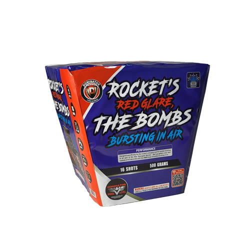 ROCKET'S RED GLARE, THE BOMBS BURSTING IN AIR