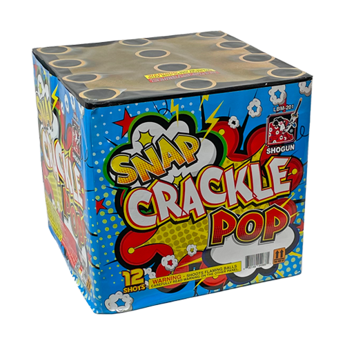 SNAP CRACKLE POP 1/1 - RKM Fireworks Co.