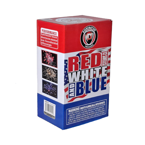 RED, WHITE, AND BLUE 5" 60G CANS 12/1