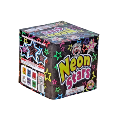 NEON STARS 1/1 - RKM Fireworks Co.