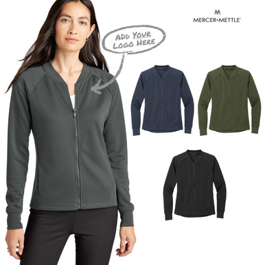 Double-Knit Bomber, Mercer+Mettle® Women's Double-Knit Bomber, Jacket