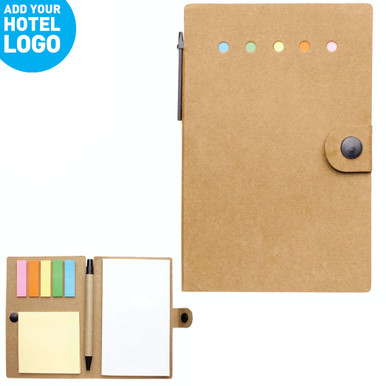 Small Snap Notebook With Desk Essentials (CM) - Hotel Promo Shops