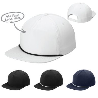 Port Authority® 5-Panel Poly Rope Cap
