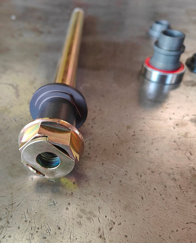 TR750 Front Wheel Spindle Assembly to suit Maxton forks with Marvic Mag ...