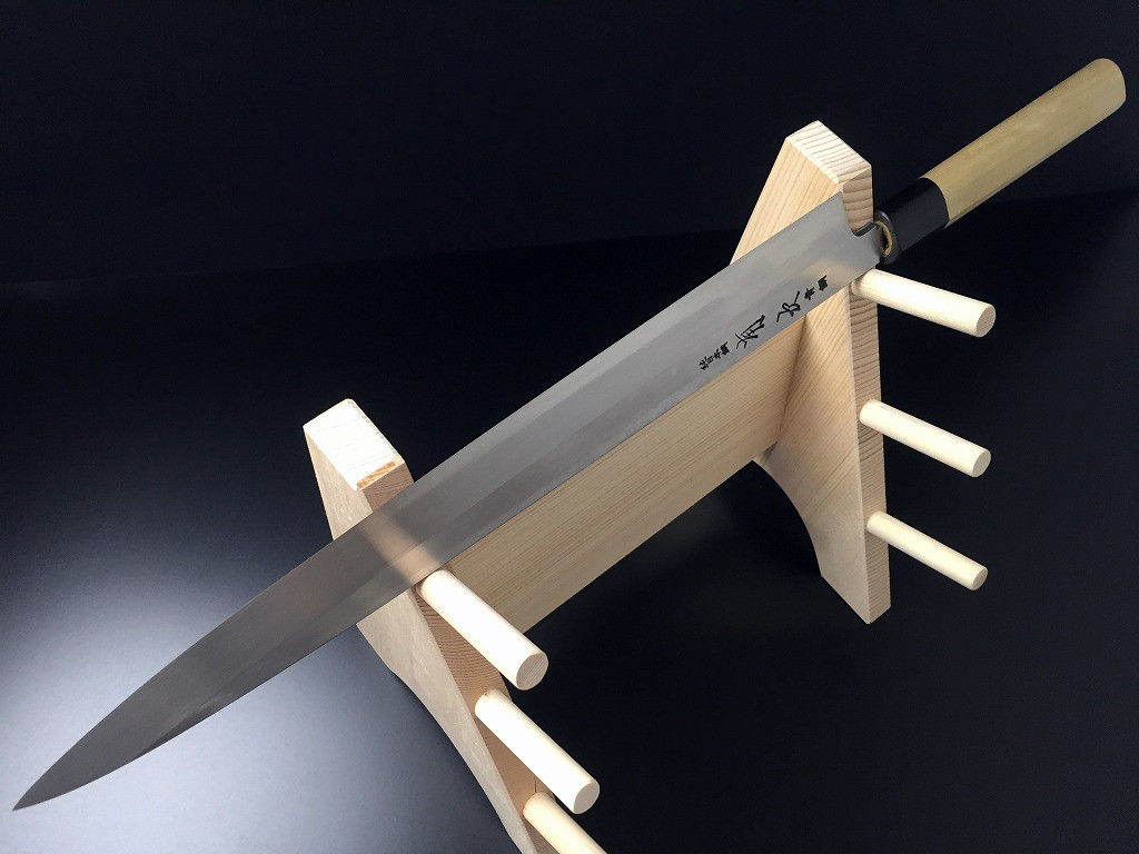 ARITSUGU Blue Steel Honyaki Yanagi Kitchen Japanese Chef Knife 360mm 14 ...
