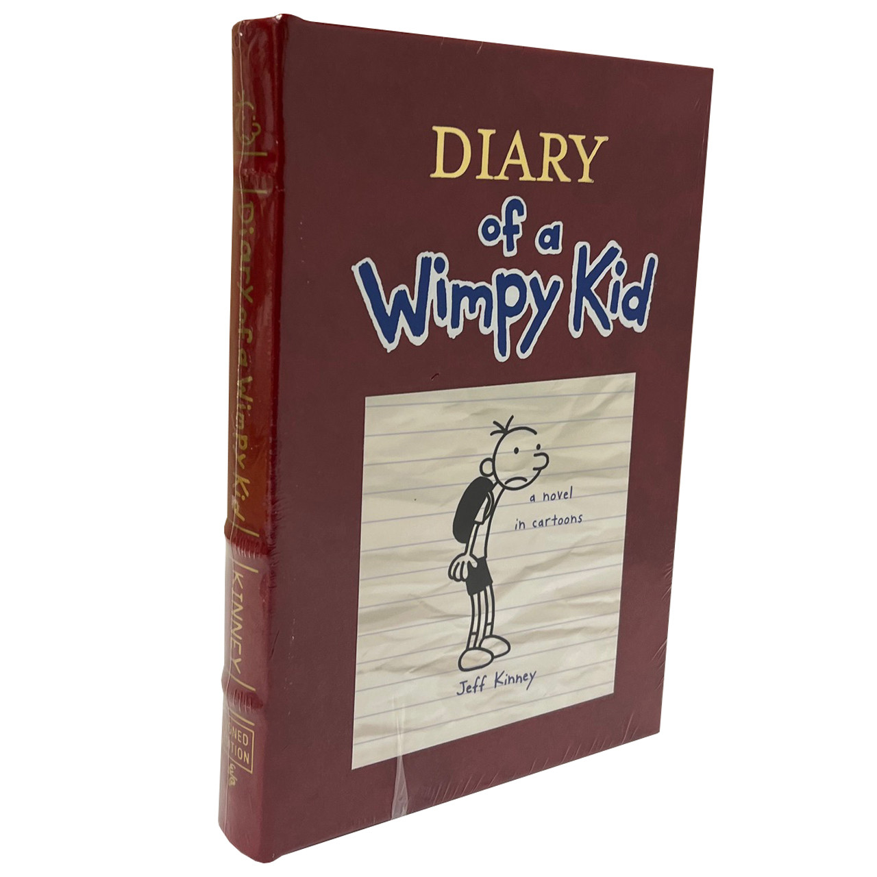 Jeff Kinney "Diary Of A Wimpy Kid" (The First Book) Signed Limited ...