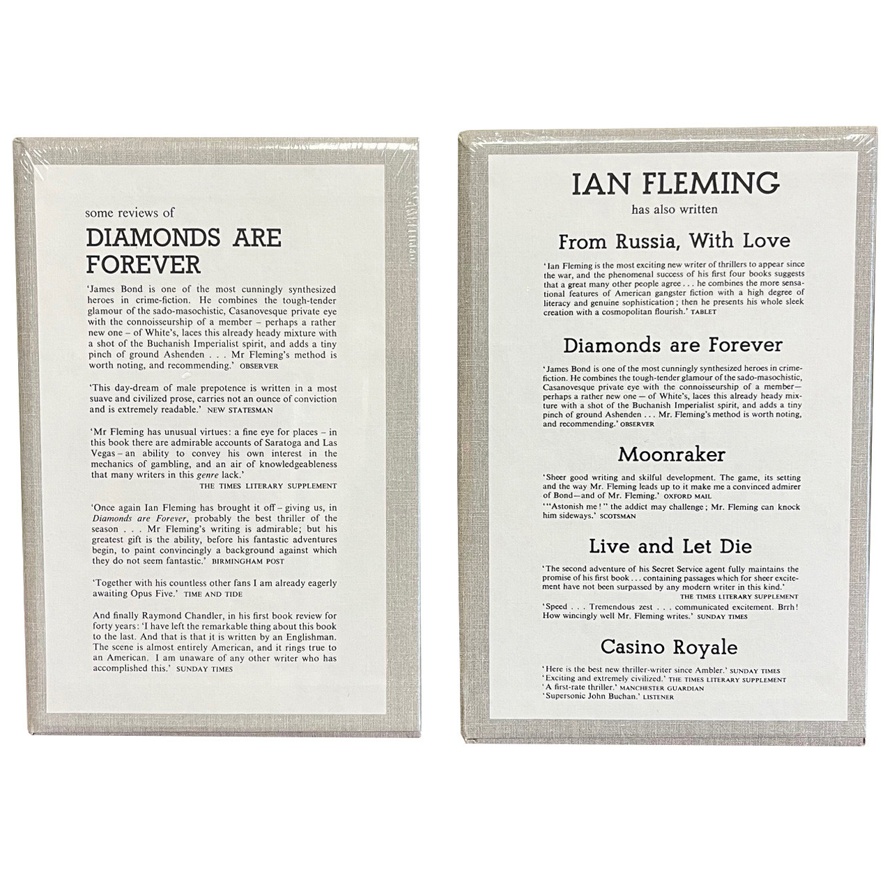 Ian Fleming "The Complete James Bond" Easton Press (FEL) First Edition ...