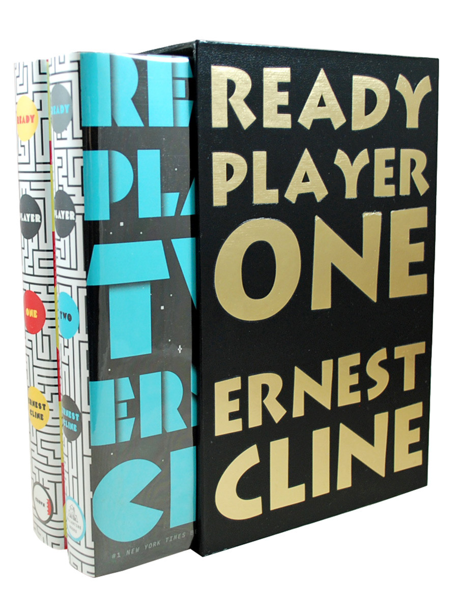 Ernest Cline "Ready Player One" + "Ready Player Two" Signed First ...