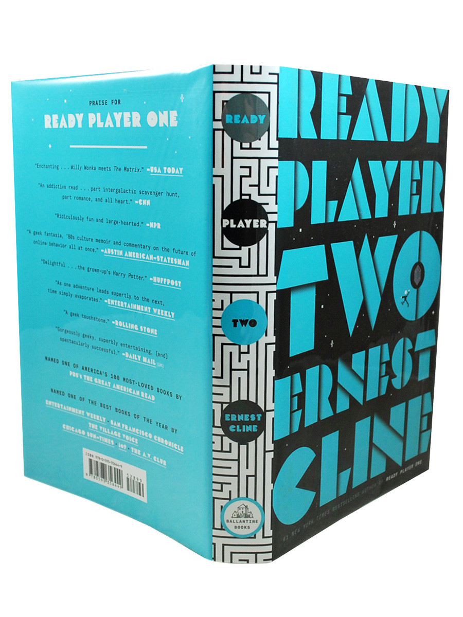 Ernest Cline "Ready Player One" + "Ready Player Two" Signed First ...