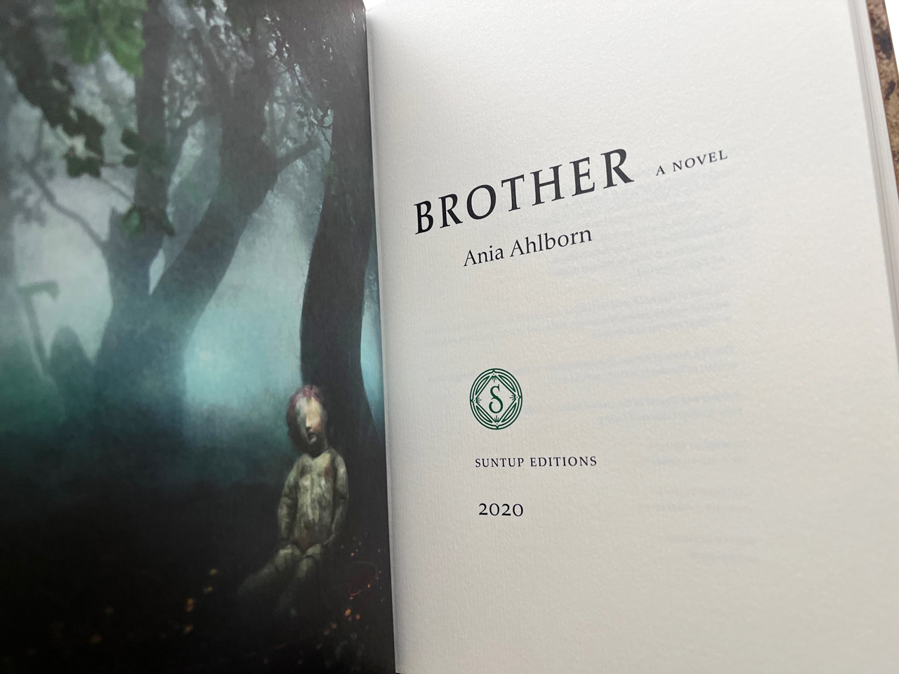 Ania Ahlborn "Brother" Signed Lettered Edition "P" of only 26, Leather ...
