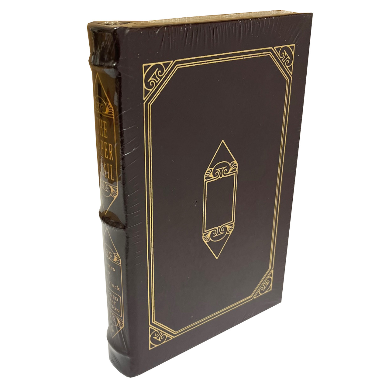 James P. Blaylock "The Paper Grail" Signed First Edition, Leather Bound ...