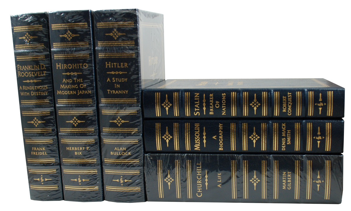 Easton Press "World War II Leaders" Leather Bound Limited Edition ...