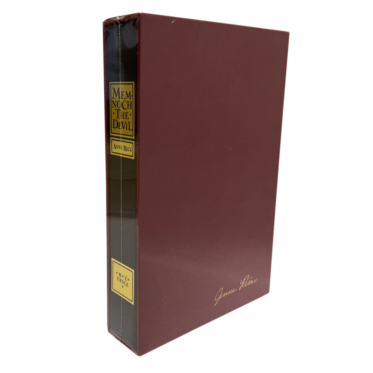 Anne Rice "Memnoch The Devil" Slipcased Signed Deluxe Limited Edition ...