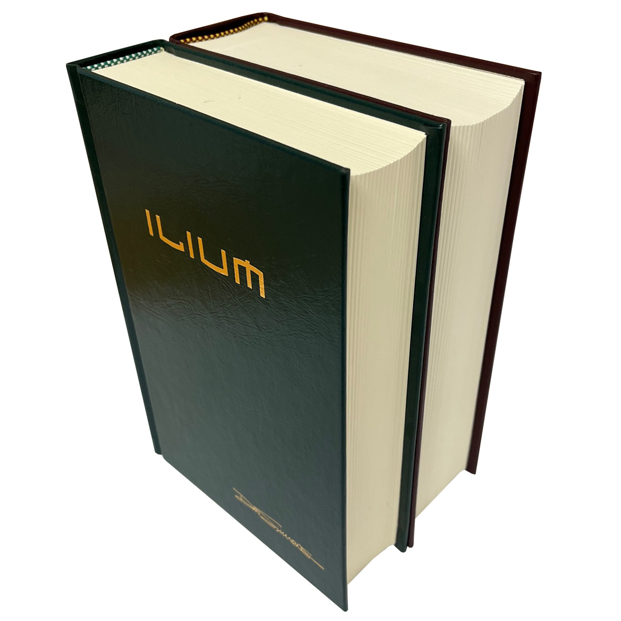 Dan Simmons "Olympos" and "Ilium" Signed Limited Edition 2-Volume ...
