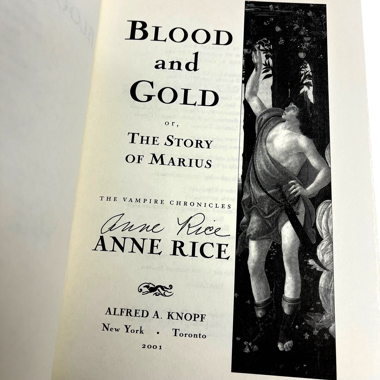 The Anne Rice Signed First Edition Library, 10-Volume Collector's Set w ...