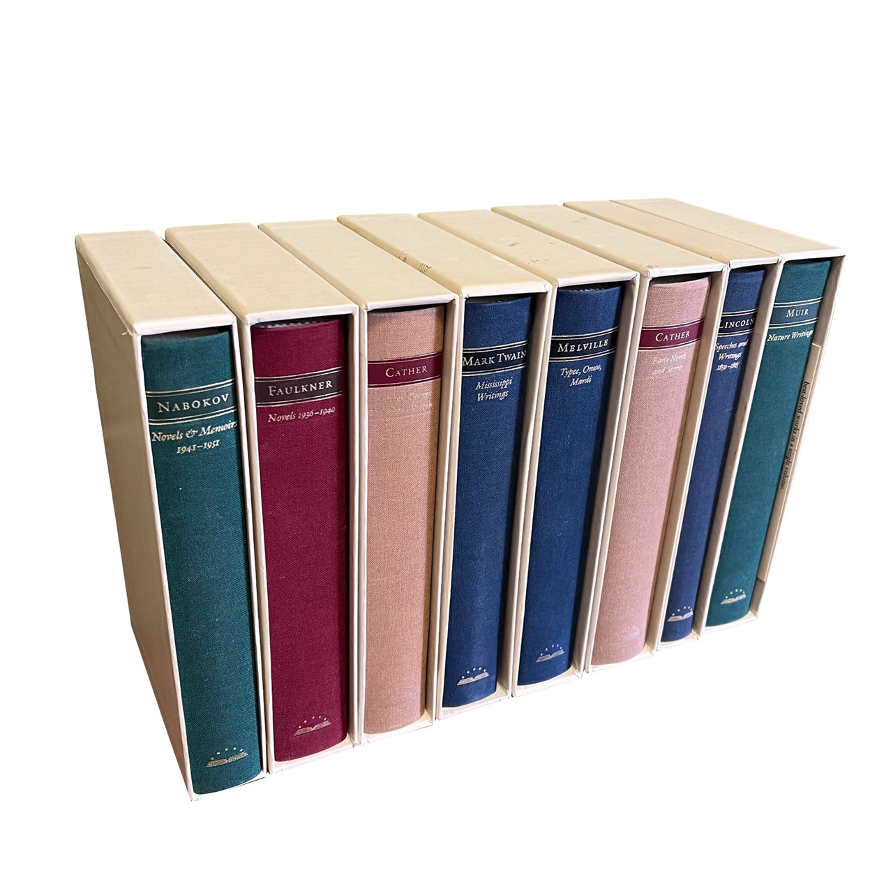 "The Library of America" Slipcased 51-Vol. Matching Set [Fine/NF]