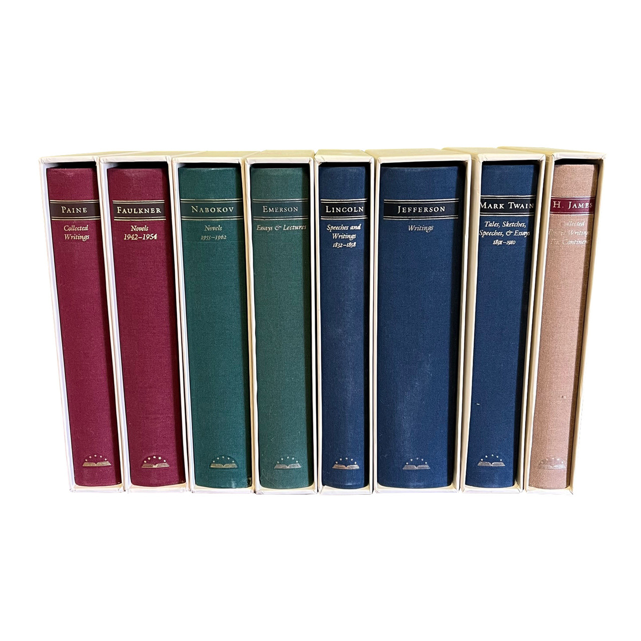 "The Library of America" Slipcased 51-Vol. Matching Set [Fine/NF]