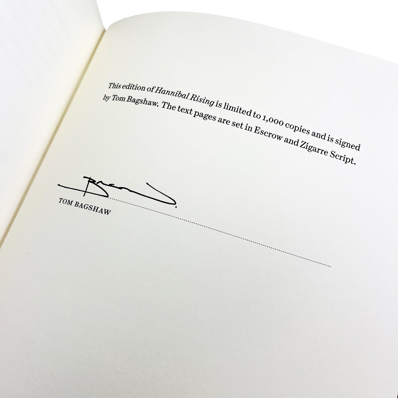 Thomas Harris "Hannibal" Slipcased Signed Artist Edition of 1,000 [Sealed]