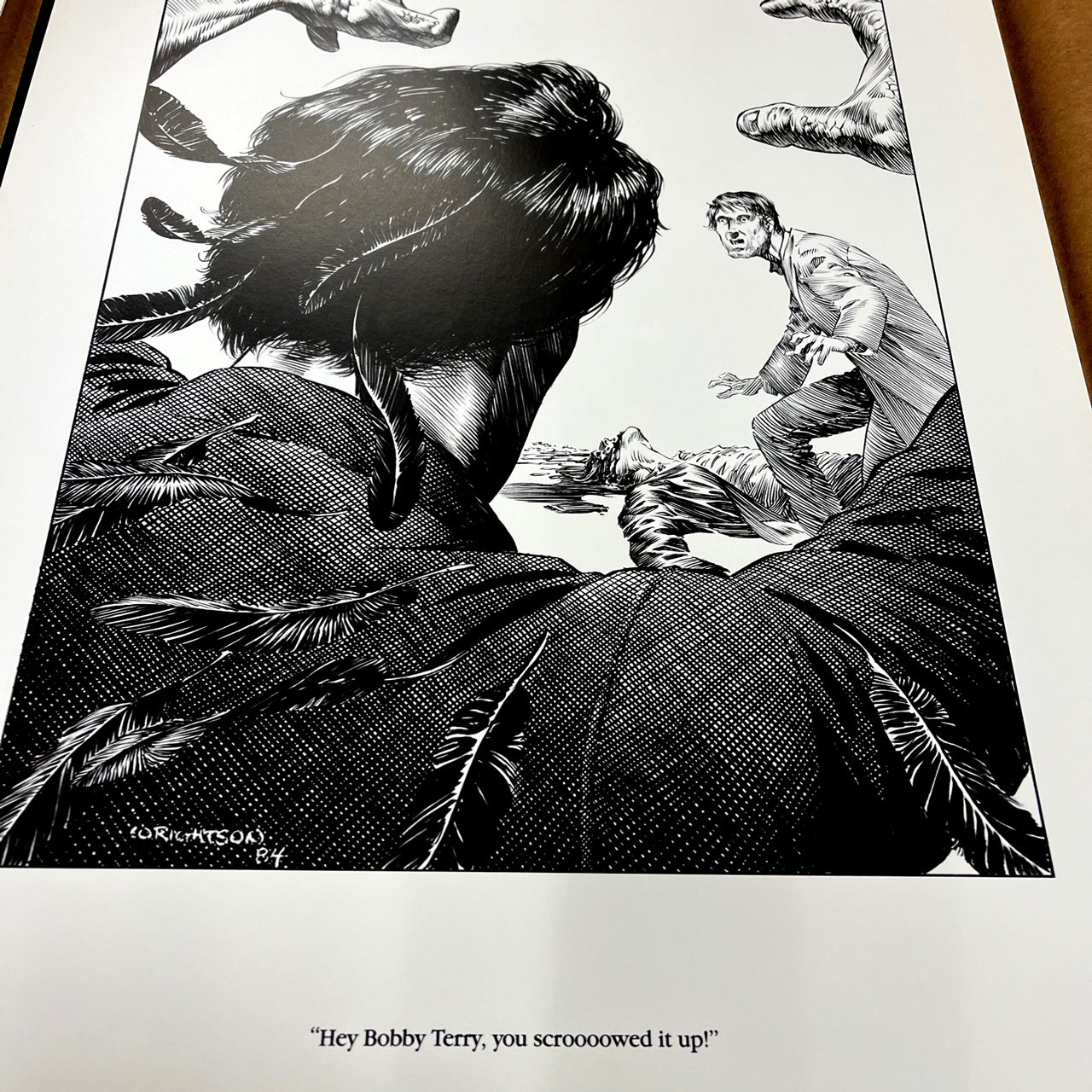 Stephen King "The Stand" Artwork Portfolio by Bernie Wrightson, Signed ...