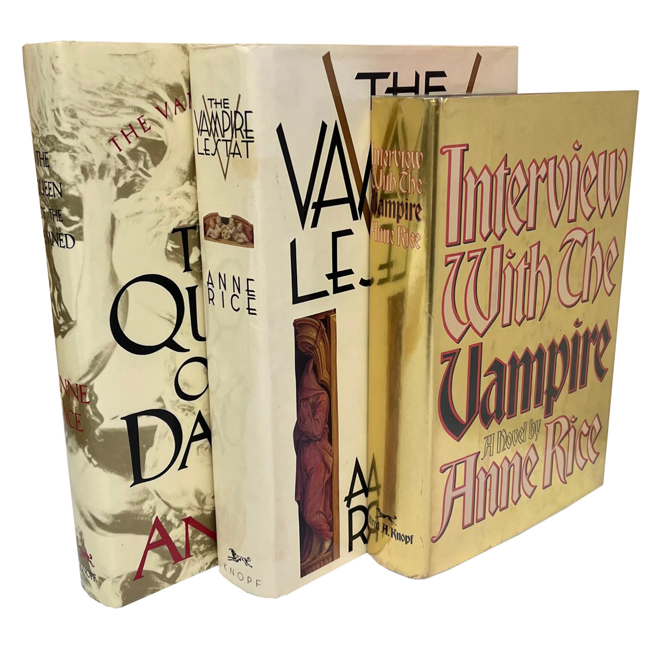 Anne Rice, The Vampire Chronicles Trilogy "Interview With The Vampire ...