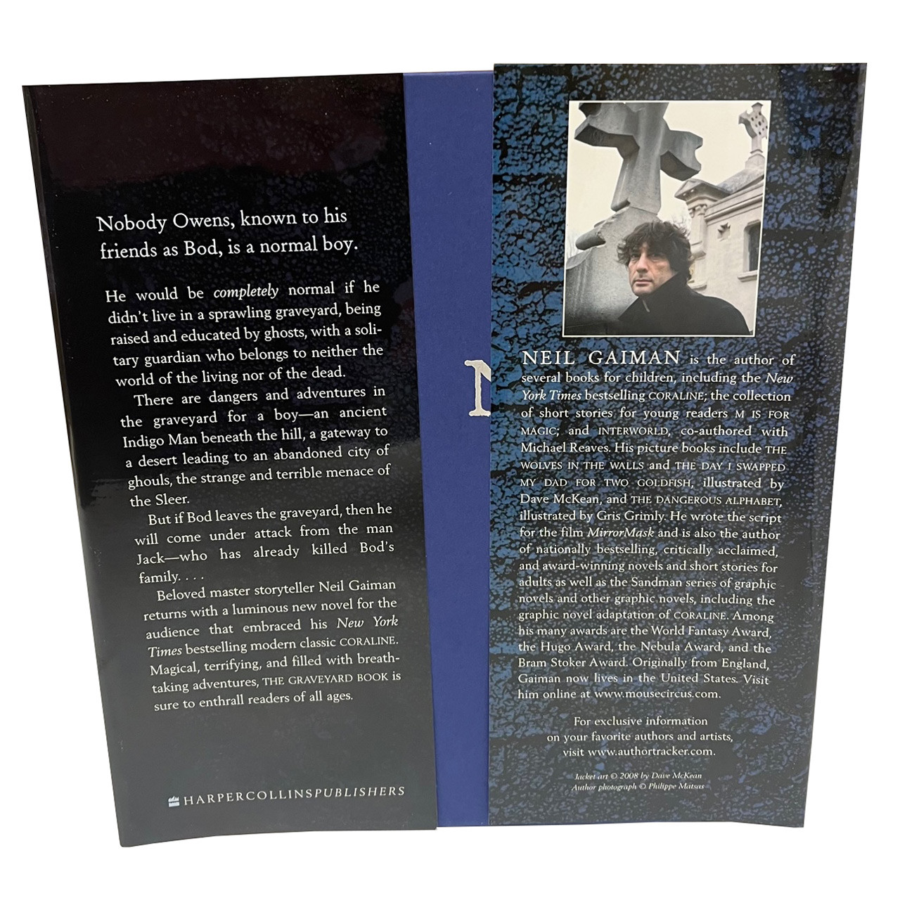 Neil Gaiman "The Graveyard Book" Signed First Edition, Later Printing