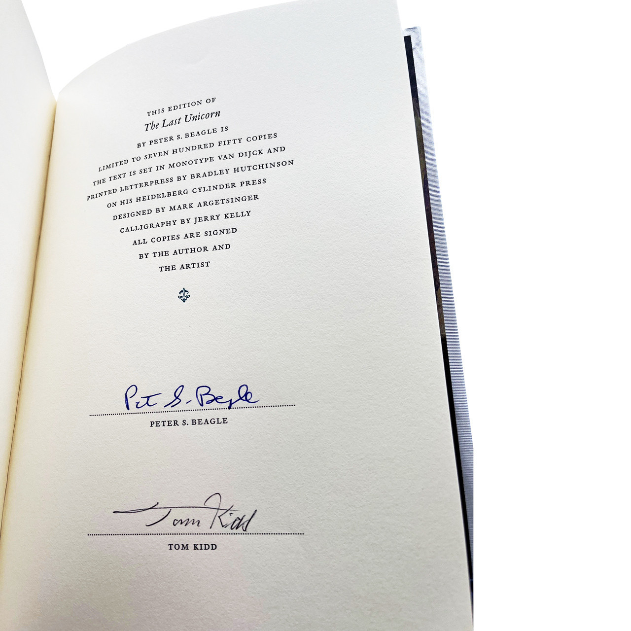Peter S. Beagle "The Last Unicorn" Signed Limited Artist Edition of 750 ...