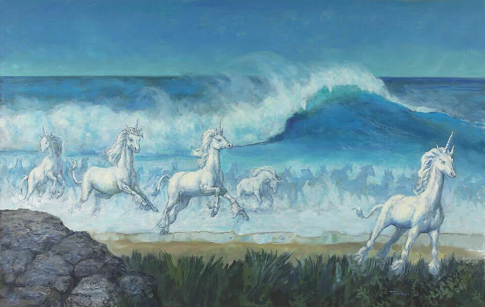 Peter S. Beagle "The Last Unicorn" Signed Limited Artist Edition of 750 ...
