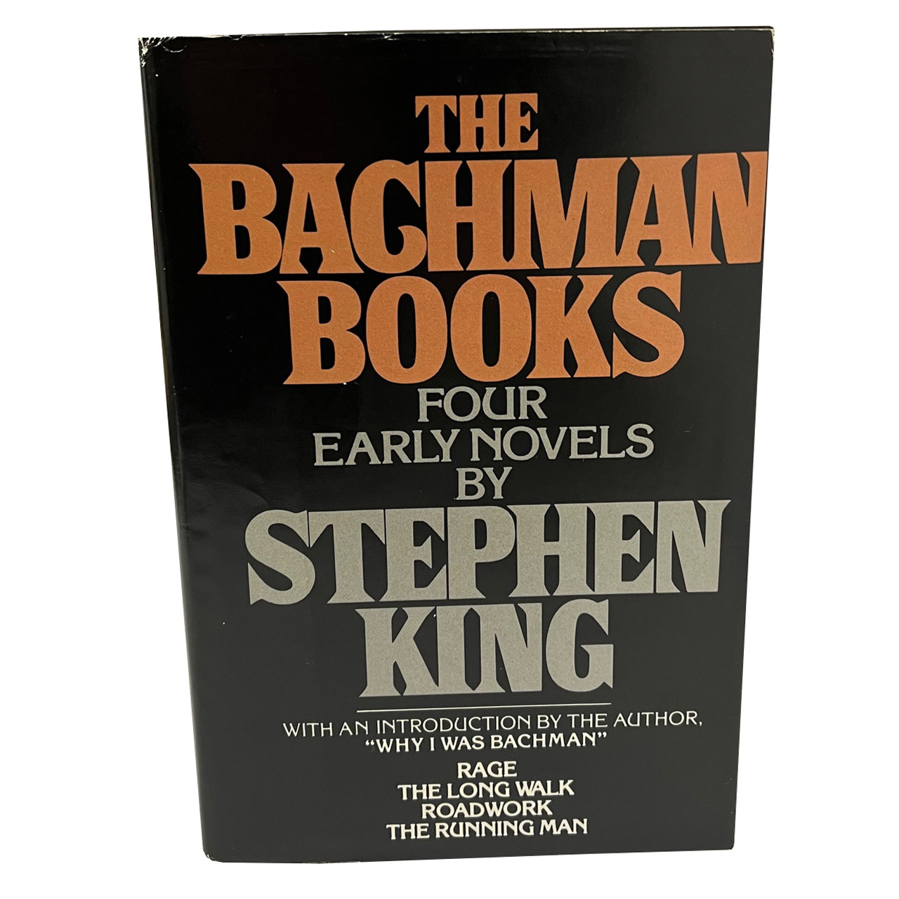 Stephen King (writing as Richard Bachman) "The Bachman Books" Signed ...