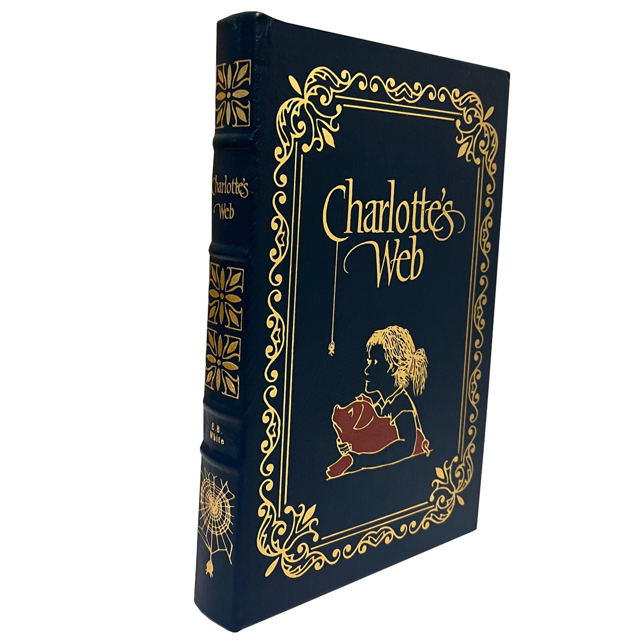 E. B. White "Charlotte's Web" Leather Bound Collector's Edition, Deluxe ...