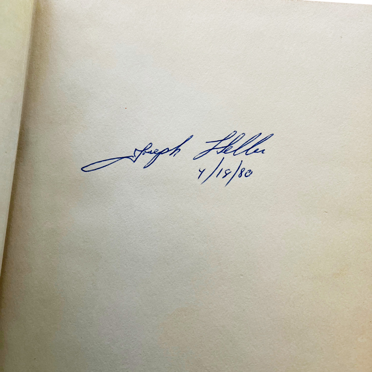 Joseph Heller "Catch-22" Signed First Edition, First Printing w/COA ...