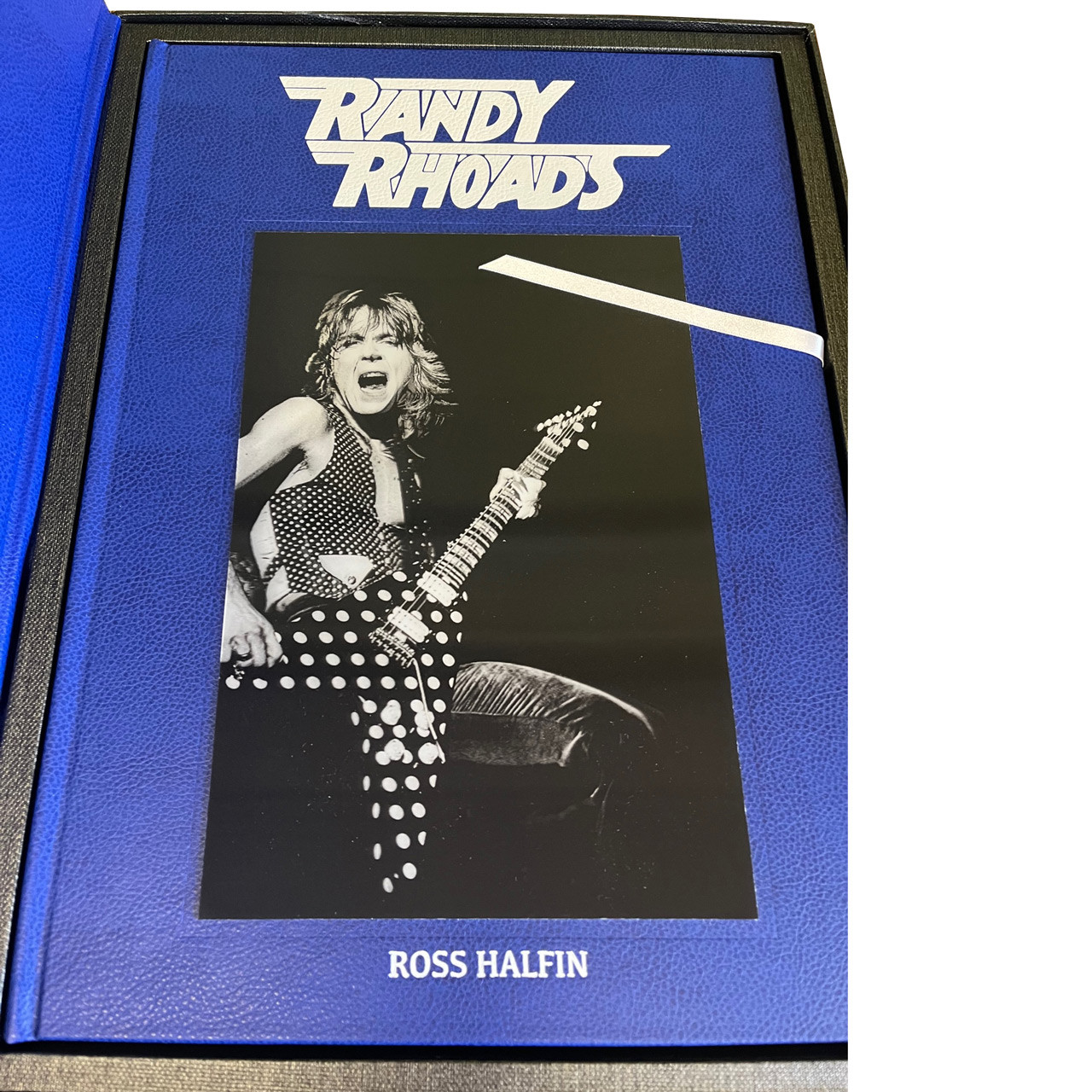 Ross Halfin "Randy Rhoads" Super Deluxe Edition, Signed Limited Leather ...