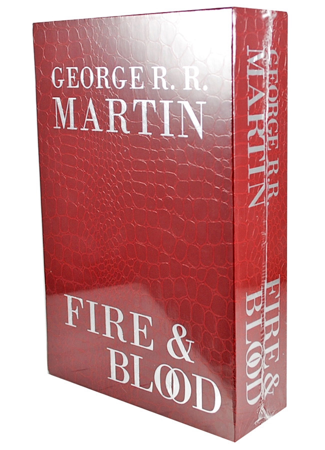 George R.R. Martin "Fire and Blood" Signed First Edition [Very Fine]