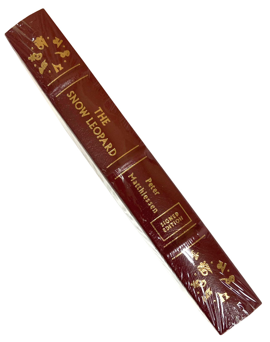 Peter Matthiessen "The Snow Leopard" Signed Limited Edition, Leather ...