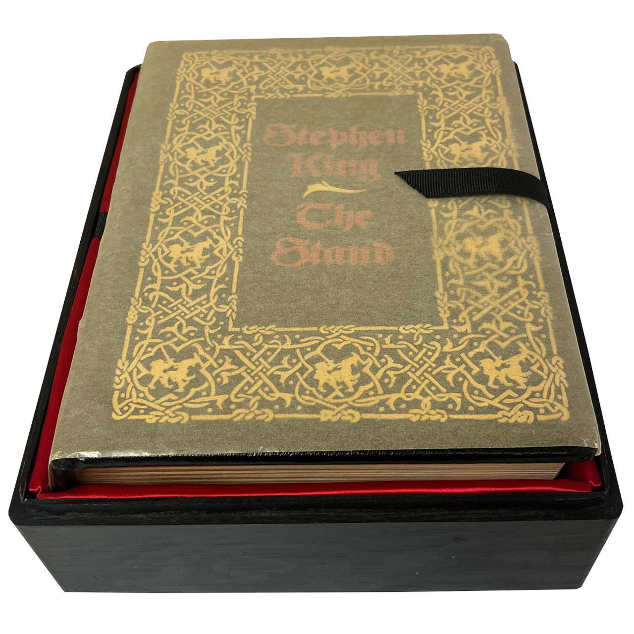 Stephen King "The Stand" Signed Limited First Edition, Deluxe Leather ...
