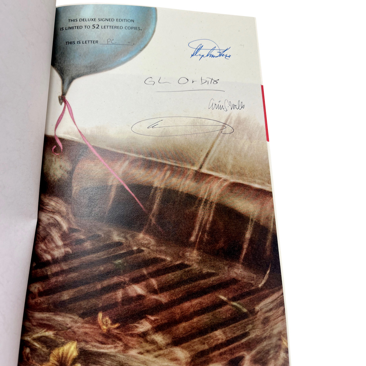 Stephen King "IT" Signed Lettered Edition "PC", 25th Anniversary ...