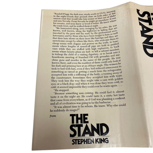 Doubleday 1978 - Stephen King "The Stand" First Edition, First Printing ...