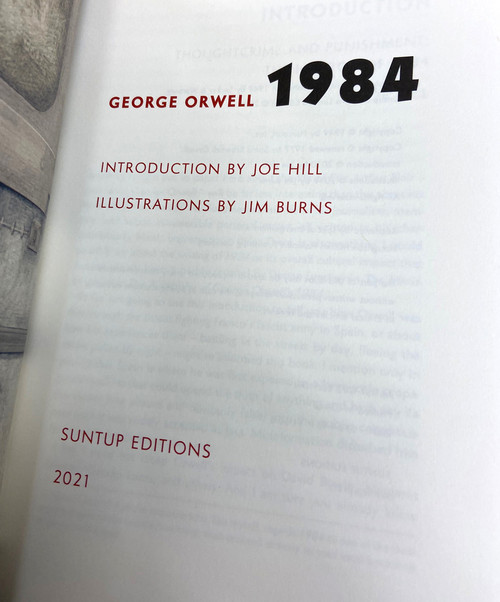 George Orwell "1984" Signed Artist Edition, Limited Edition of 1,000 ...