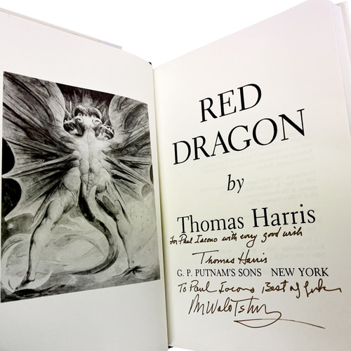 Thomas Harris "Hannibal" Signed First Edition, First Printing w/COA ...