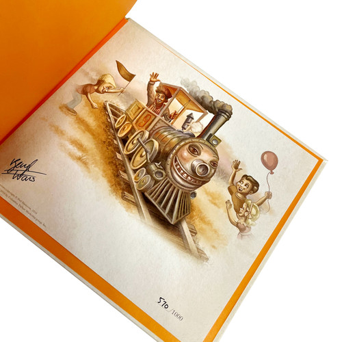 Beryl Evans "Charlie The Choo-Choo" Slipcased Signed Limited Edition No ...